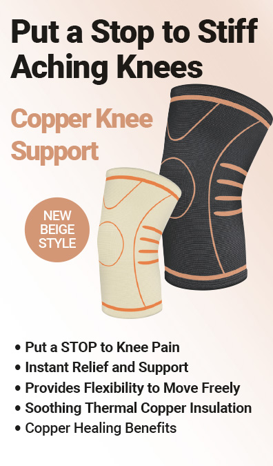 Copper Knee Support | Copper Knee Sleeve | Branshaws