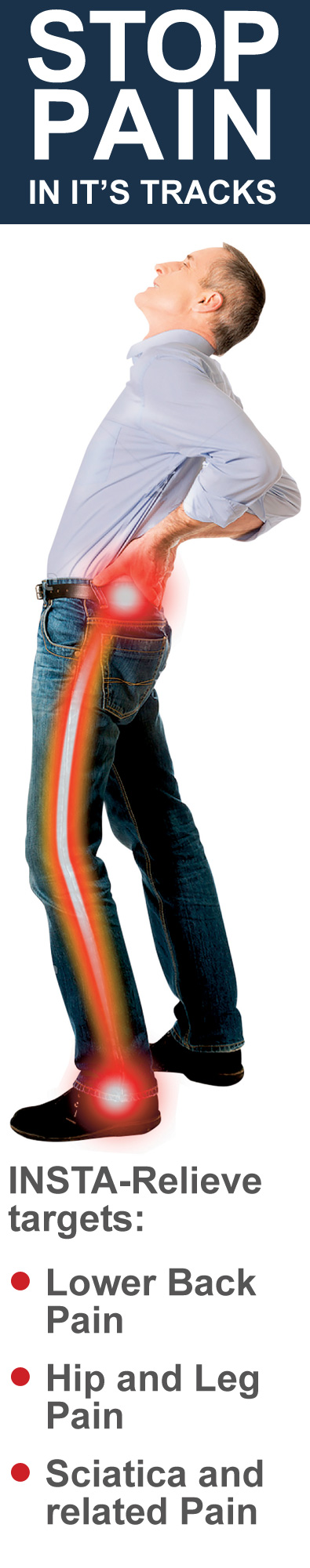 Insta Relieve | Sciatica Pain Relief Leg Wrap | Branshaws